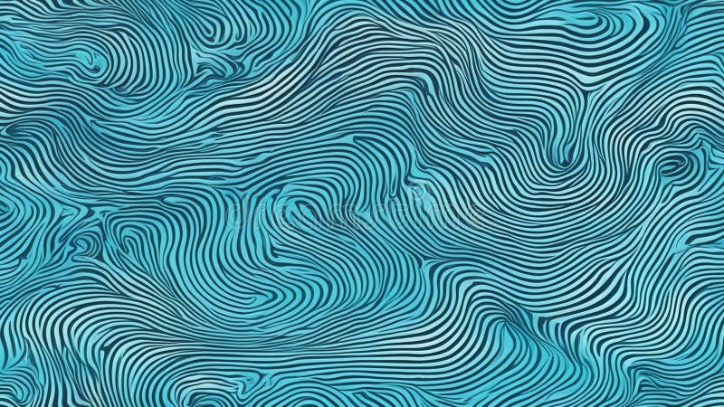 Abstract Background a Blue and White Wavy Pattern Stock Illustration ...