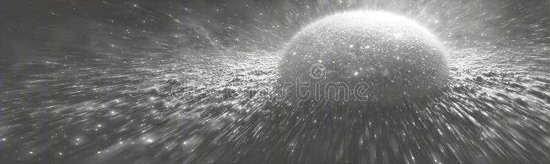 Abstract Background with Blue and Yellow Vertical Stripes and a Bright ...