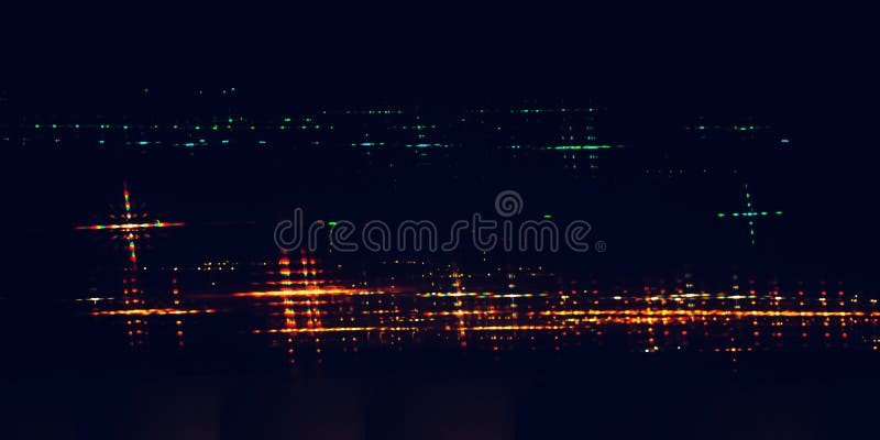 Abstract Background with Blurred Lights Pattern Stock Image - Image of ...