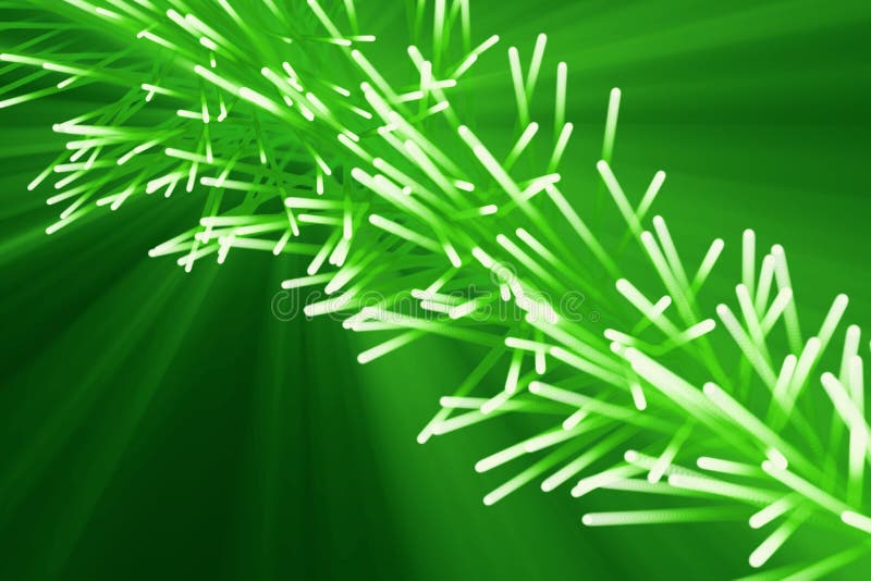 Abstract Background with Blurred Magic Neon Green Lines. 3d Rendering ...