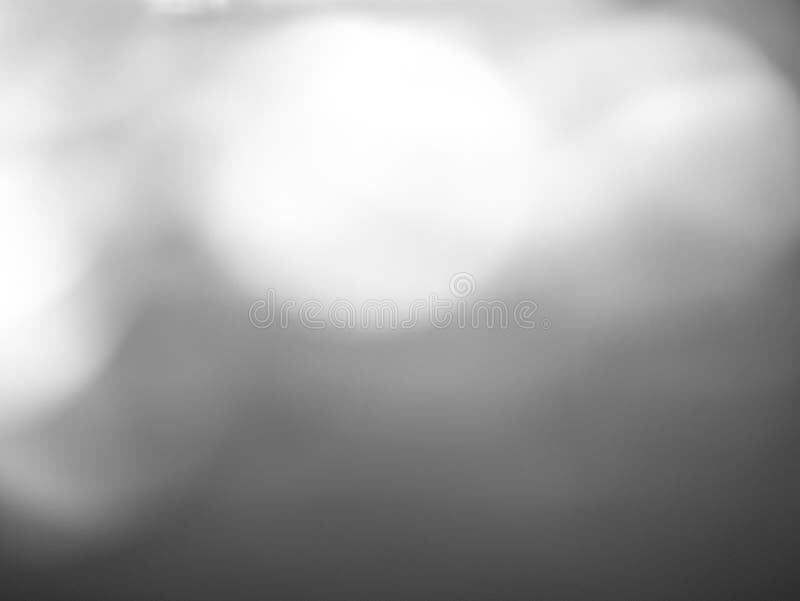 Abstract Background with Blurry Lights. Gray Surface without of Focus ...