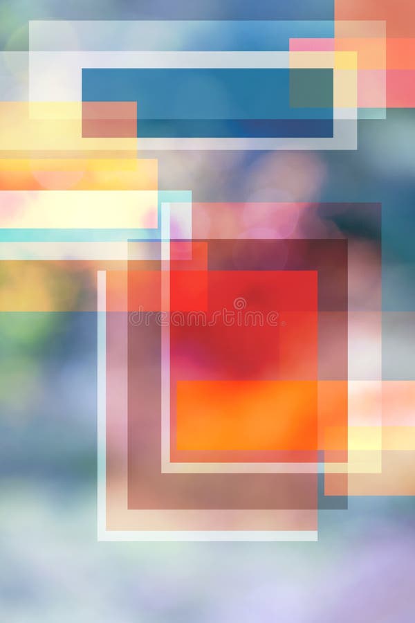 Abstract Background with Bold Colors and Graphic Elements. Glowing ...