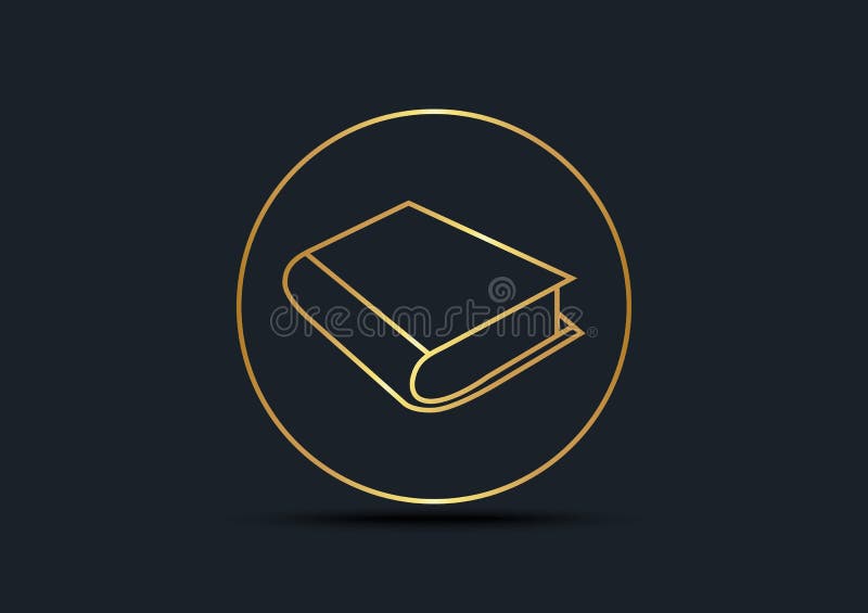 Abstract Background of Book,Gold Color,vector Illustrations Stock ...