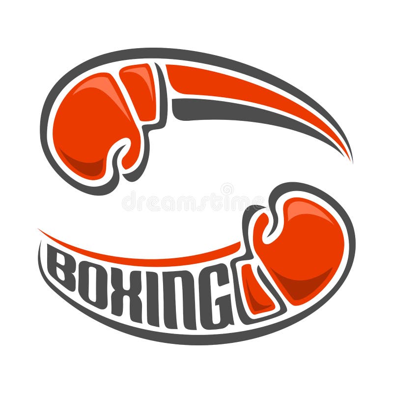 Abstract Background on the Boxing Theme Stock Vector - Illustration of ...