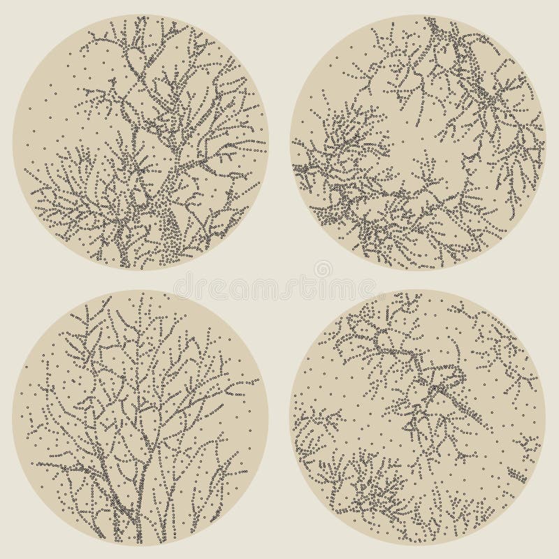 Abstract Background with Branches. Stock Vector - Illustration of ...