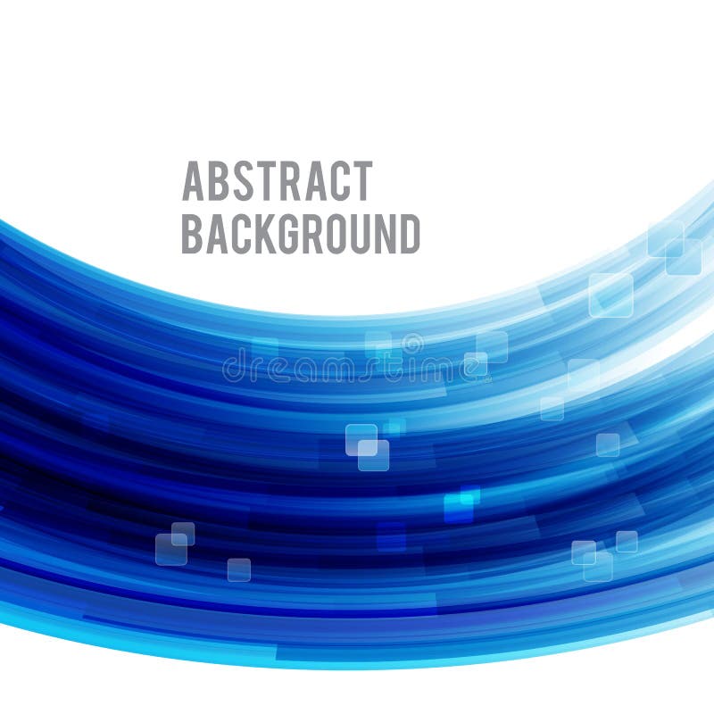 Abstract Background Bright and Light Curve Blue 007 Stock Vector ...
