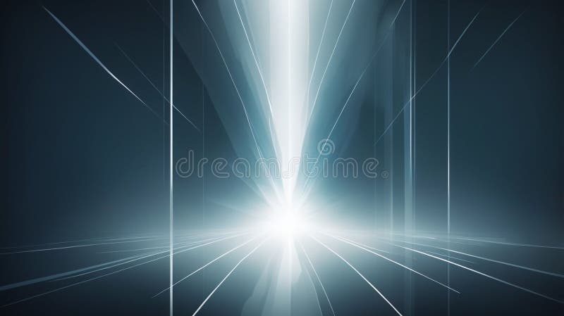 Abstract Background with Bright Light Emanating from the Center and ...