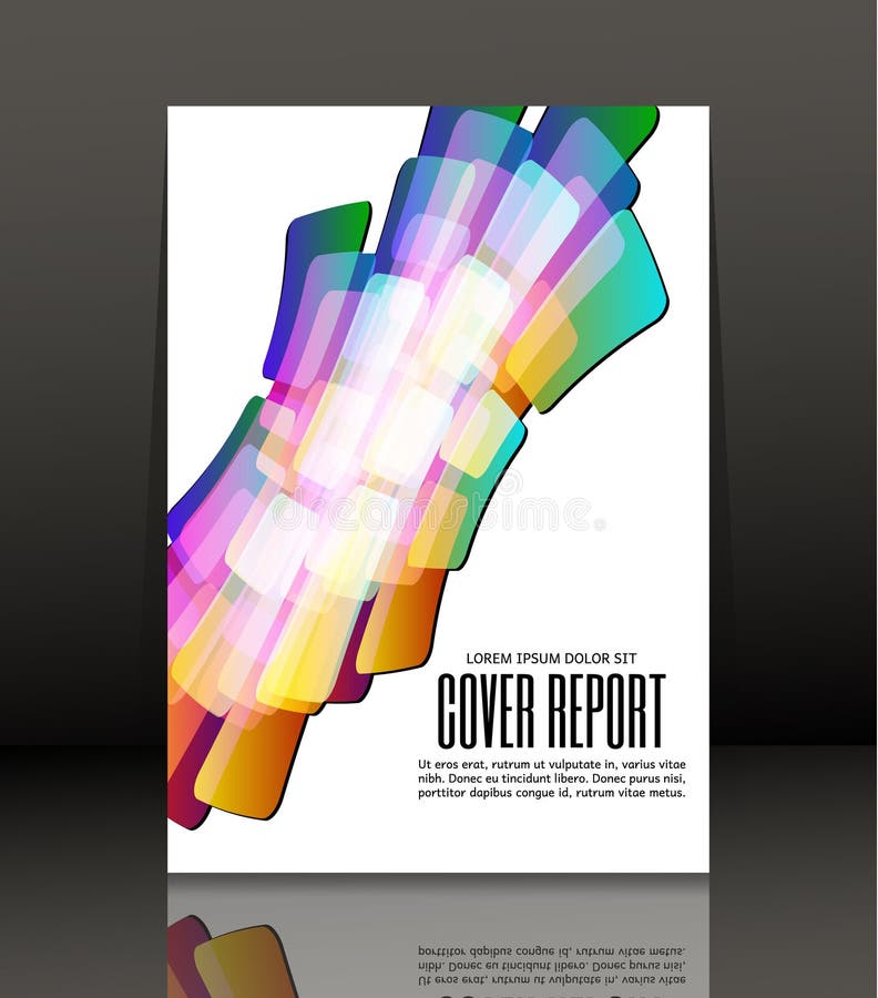 Abstract Background for Brochure, Cover. Template for the Poster ...