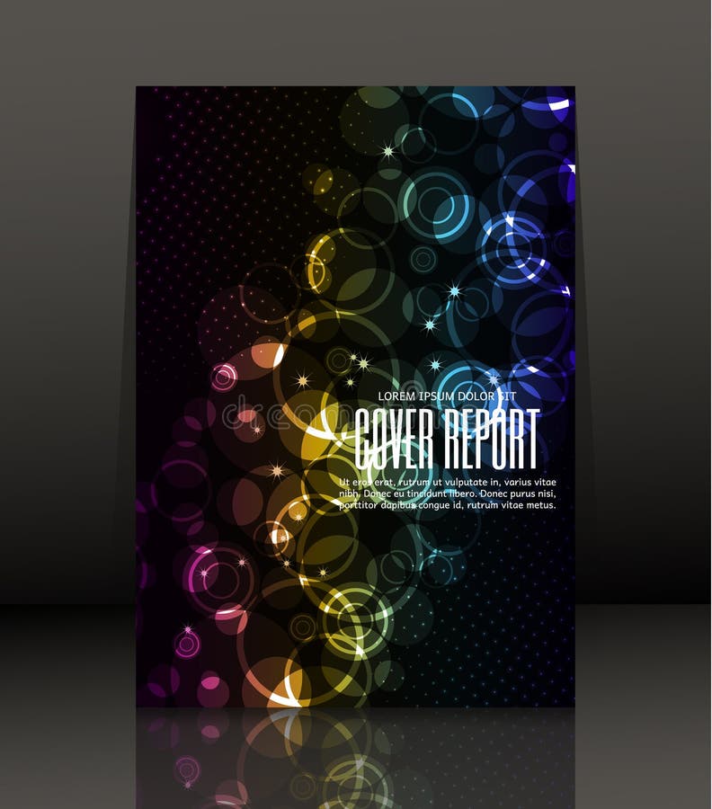 Abstract Background for Brochure, Cover. Template for the Poster ...