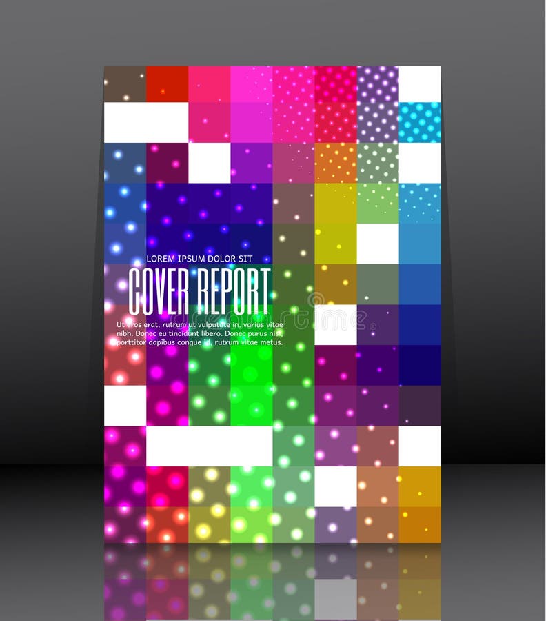 Abstract Background for Brochure, Cover. Template for the Poster ...