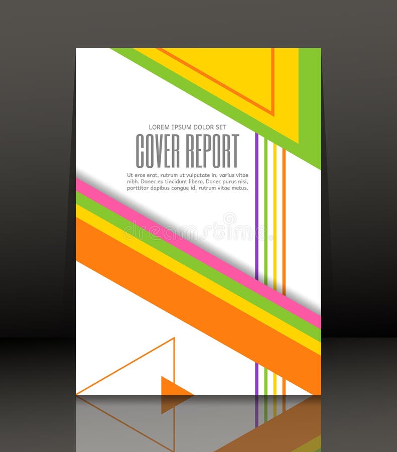 Abstract Background for Brochure, Cover. Template for the Poster ...