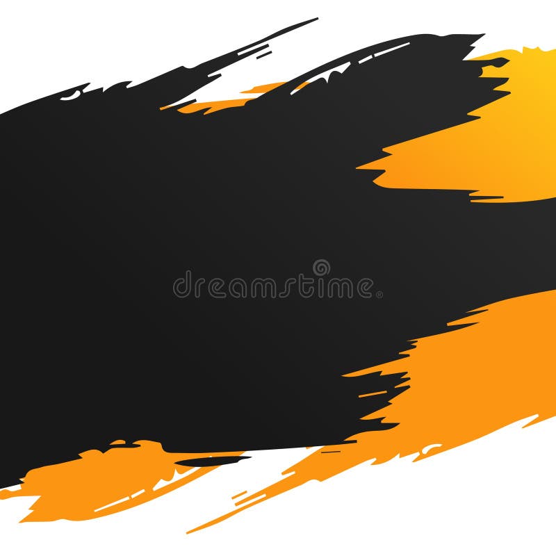 Abstract Background Brush Design Vector Stock Illustration ...