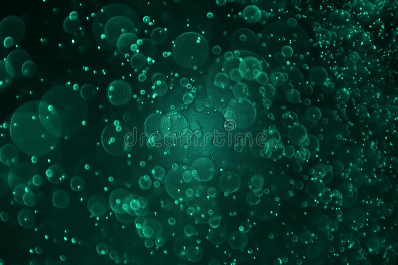 Abstract Background Bubble with Particles, Abstract Background with ...