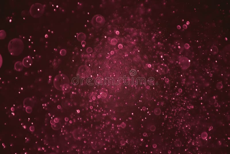 Abstract Background Bubble with Particles, Abstract Background with ...