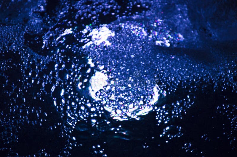 Abstract Background from Bubbles in the Dark Water and the Reflection ...