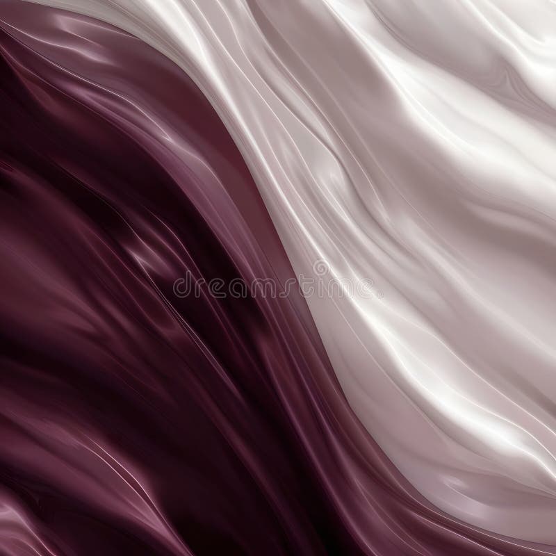 Abstract Burgundy and White Swirling Fabric Stock Illustration ...