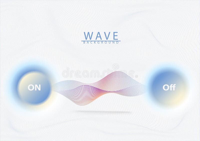 Abstract Background. Buttons, Switchers. Soft UI Stock Illustration ...