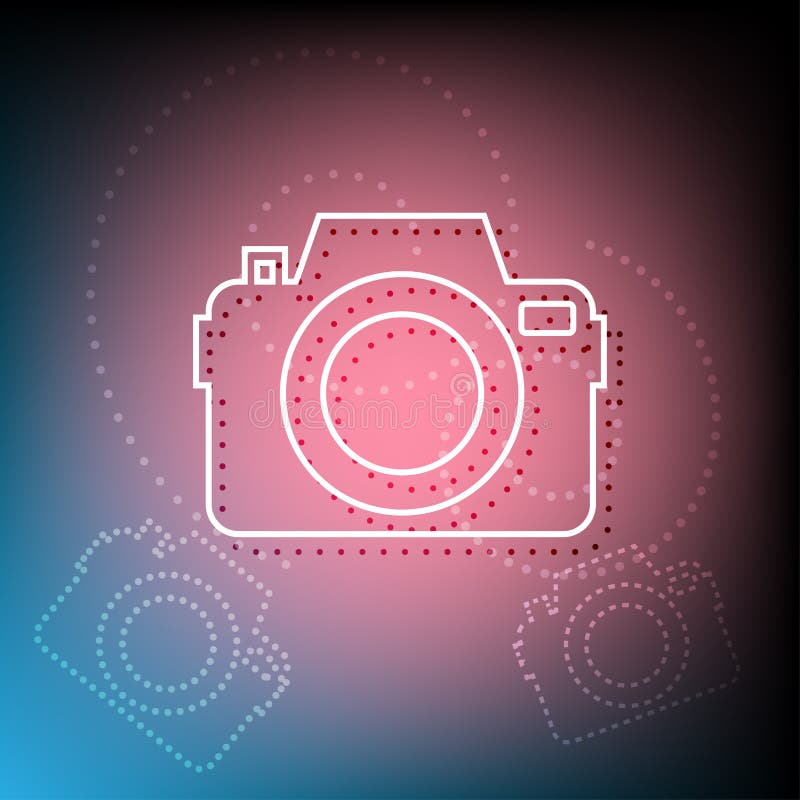 Abstract Background for Camera,Dash Line Design,vector Illustrations ...