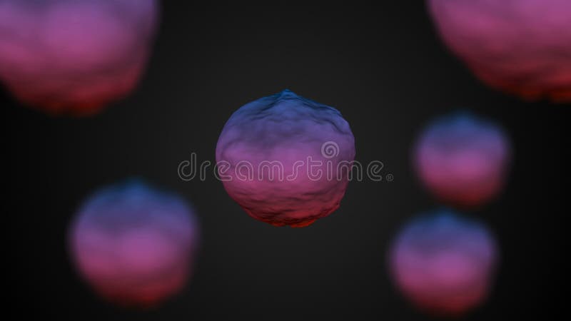 Cancer Cells Splitting Stock Illustrations – 12 Cancer Cells Splitting ...