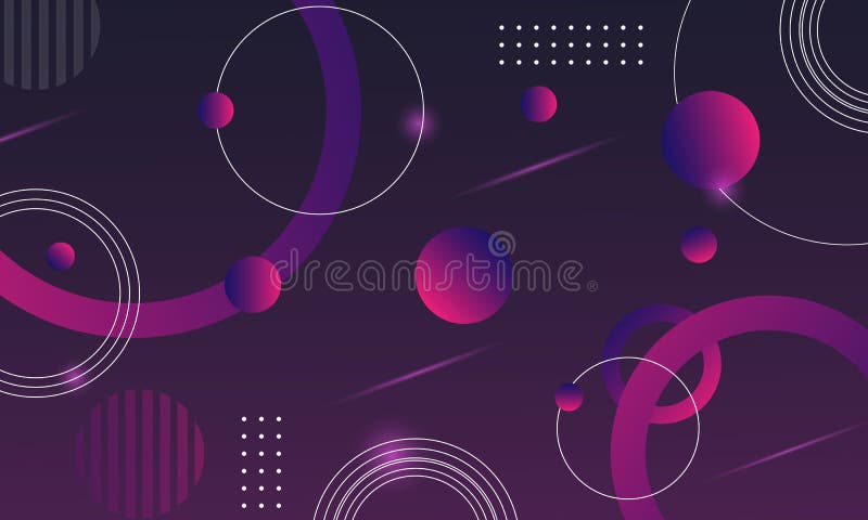 Abstract Background Circle with Gradient Stock Vector - Illustration of ...