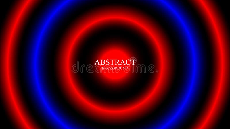 Abstract Background Circle Red and Blue Glow Gradient Illustration ...
