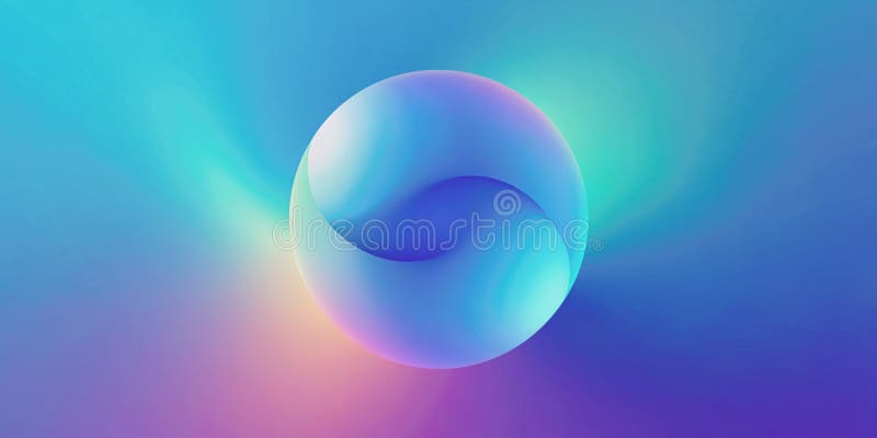 Abstract Background with Circle Shape and Trendy Gradients Design Stock ...