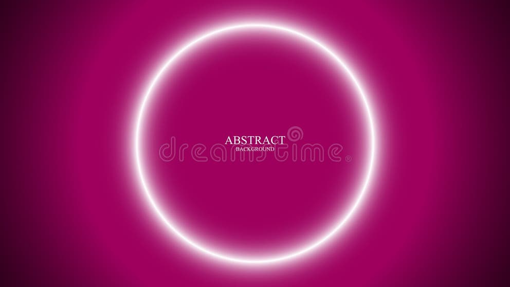 Abstract Background Circle White Gradient Glow Stock Illustration ...