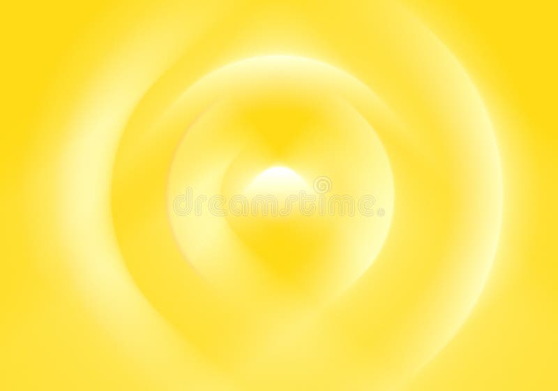 Abstract Background of Circle Yellow Light. Stock Illustration ...