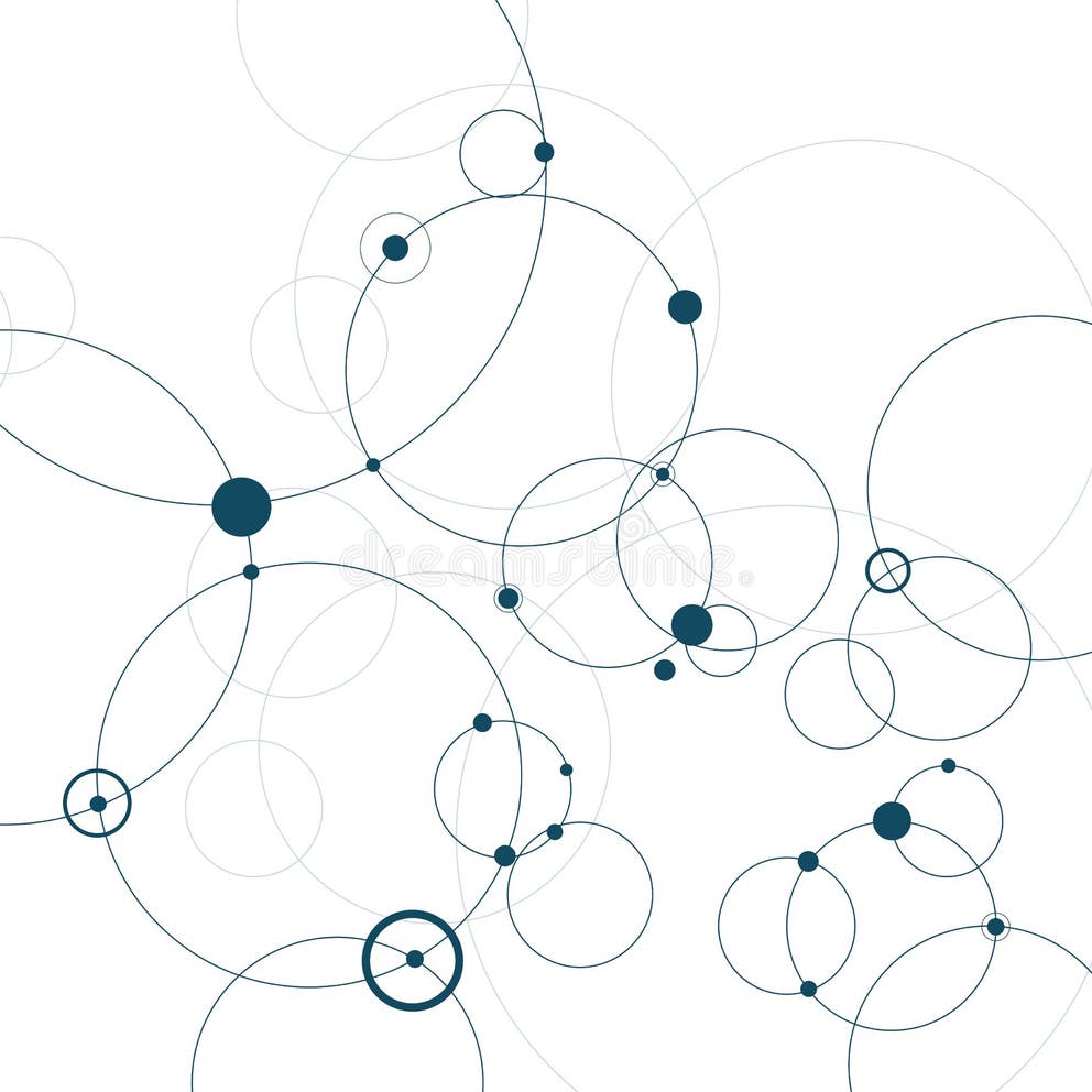 Connecting Circles Stock Illustrations – 833 Connecting Circles Stock ...