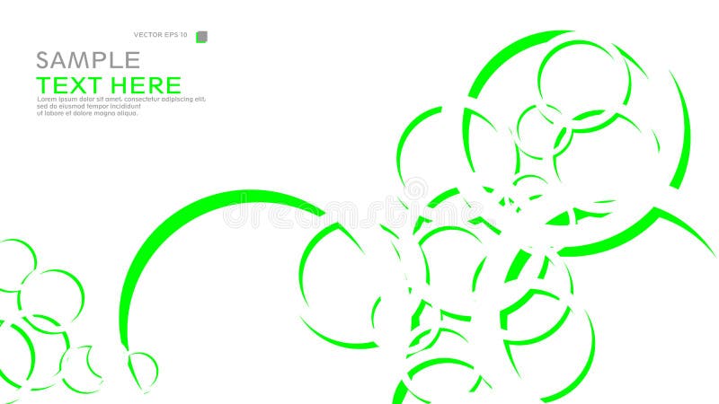 Abstract Background with Circles. Vector Illustration Stock Vector ...