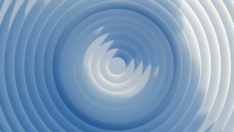 Abstract Background with Circles in Waves Stock Illustration ...