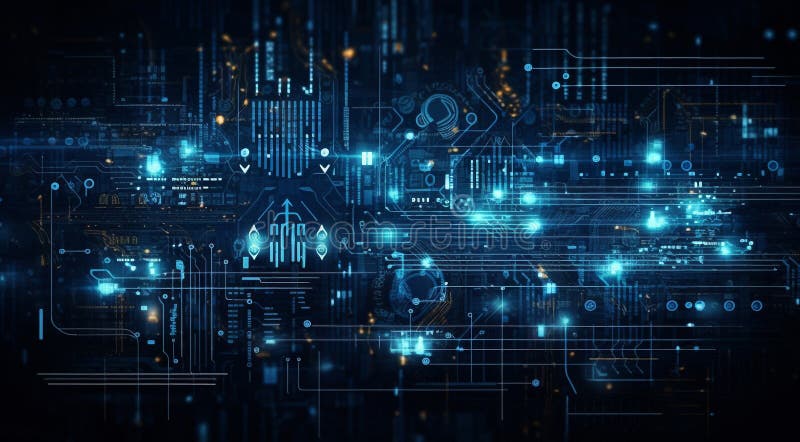 Abstract Technology Background, Full Hd Colored Technology Wallpaper ...