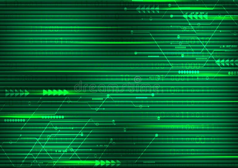 Abstract Background Circuit Board Line Texture Stock Vector Illustration Of Code Green 260003272
