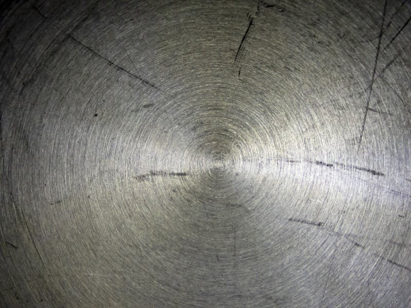 Abstract Background-circular Lines and Scratches in Metal Stock Image ...