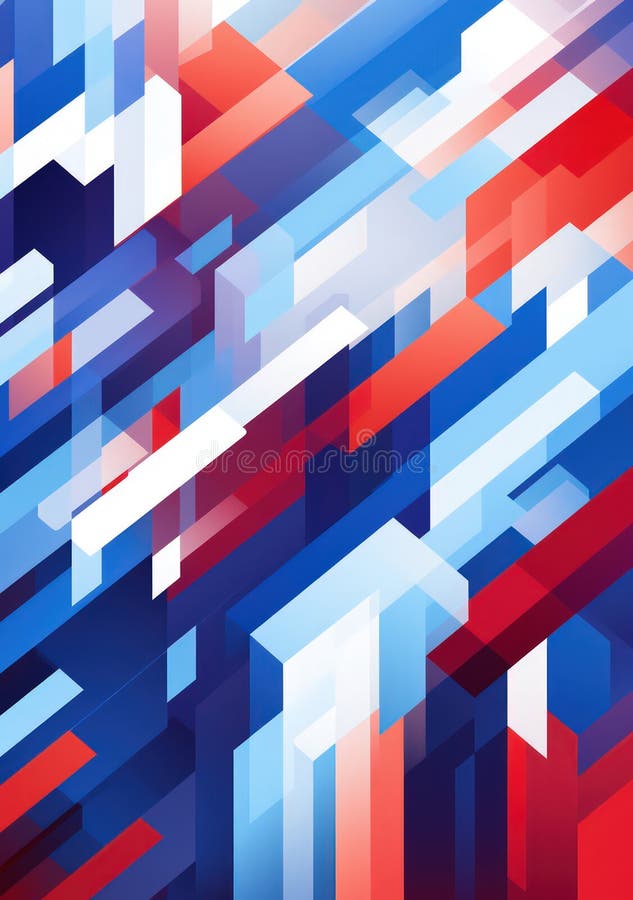 Abstract Background of Clear Bold Lines by Generative AI Stock ...