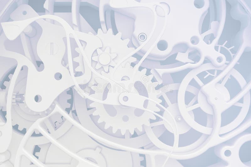 Abstract Background of the Clock Stock Illustration - Illustration of ...