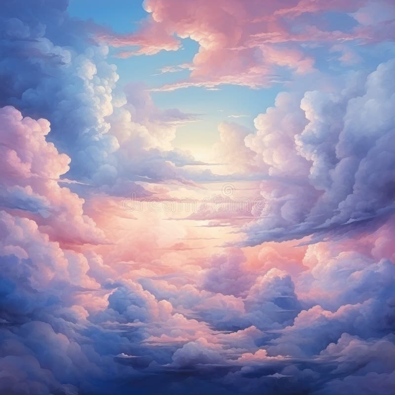 Abstract Background Clouds Theme Dramatic Atmosphere High Quality Ai ...