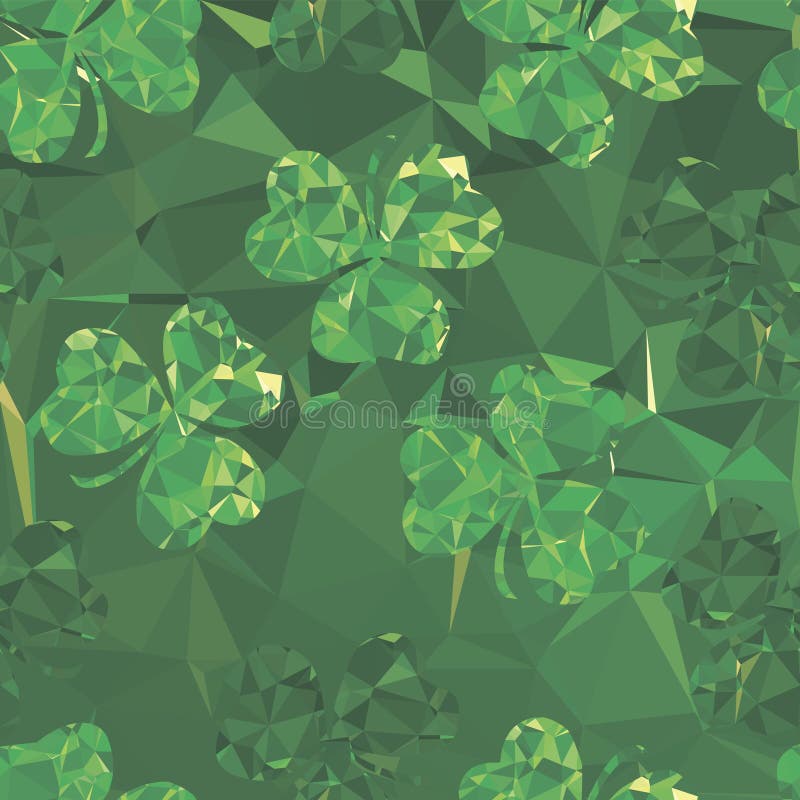 Abstract Background Clover Green, Stock Vector - Illustration of green ...