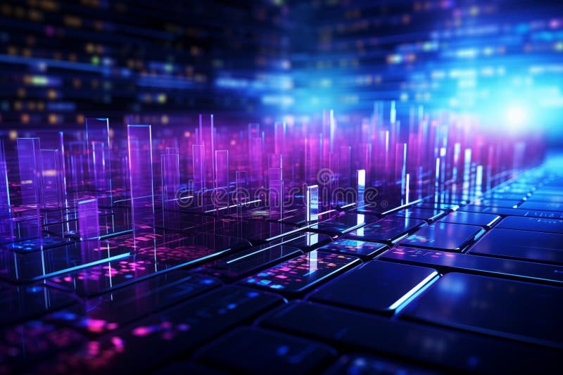 Abstract Background of Coding Software for Artificial Intelligence by Generative AI Stock ...