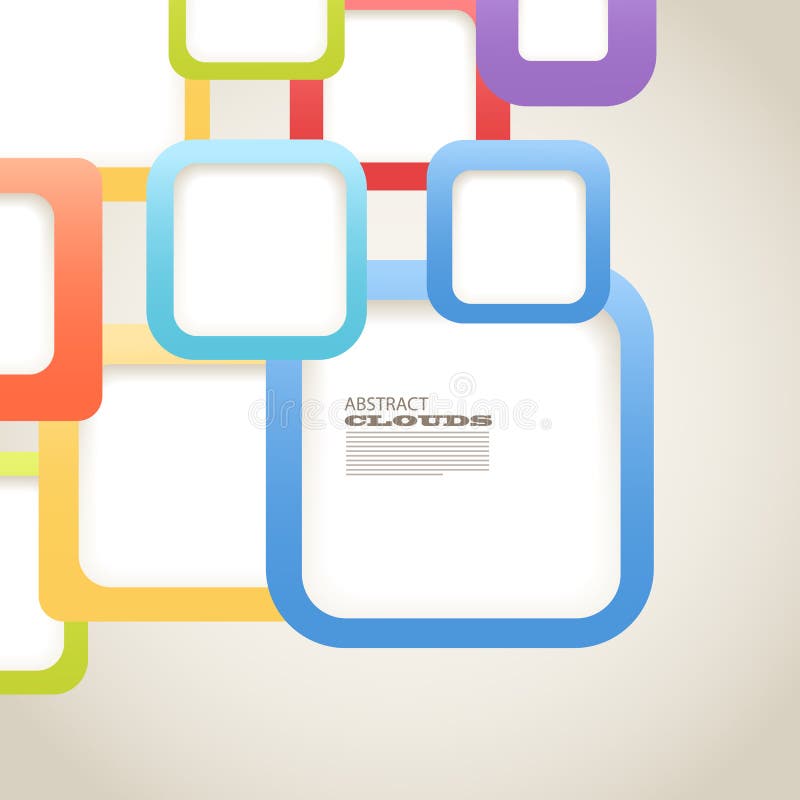 Abstract Background of Color Boxes Stock Vector - Illustration of ... Abstract Background of Color Boxes Stock Vector - Illustration of ...