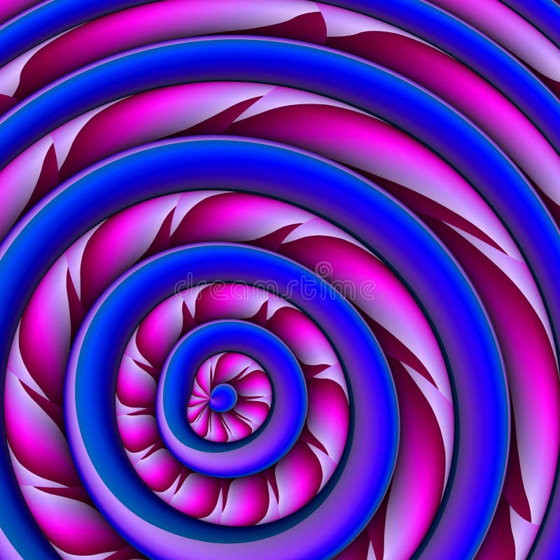 Abstract Background with Color Concetric Plastic Wheels Stock ...