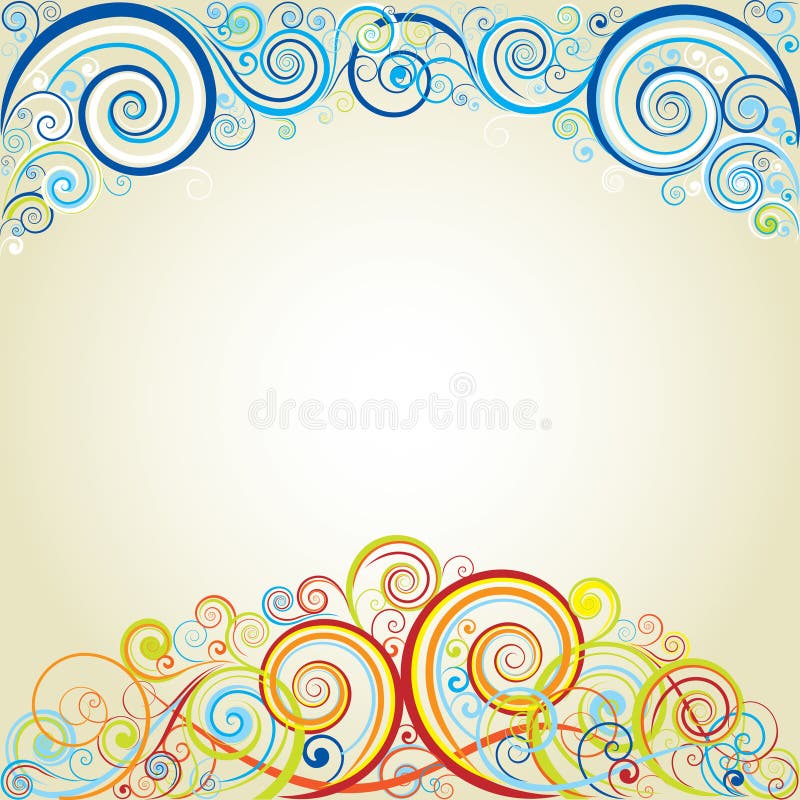 Abstract Background Color Design Stock Vector - Illustration of green ...