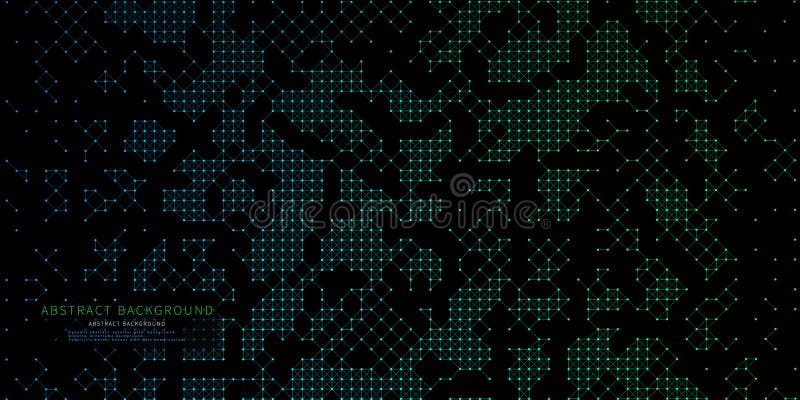 Abstract Background Color Gradient Grid from Lines and Point. Banner ...