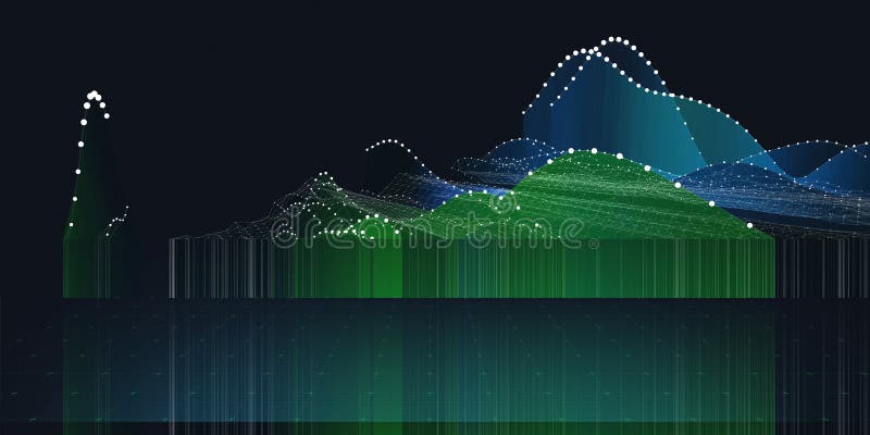 Big Data Concept. Abstract Artificial Intelligence Background. Machine ...