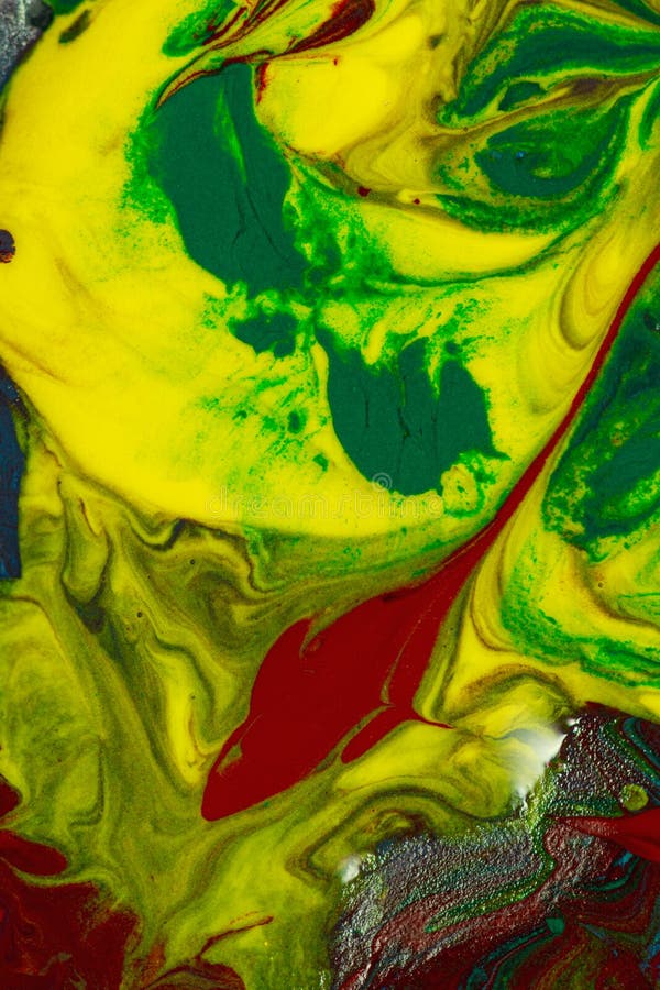 Abstract Background ,color Liquid in Dynamic Flow and Unique Shapes of ...