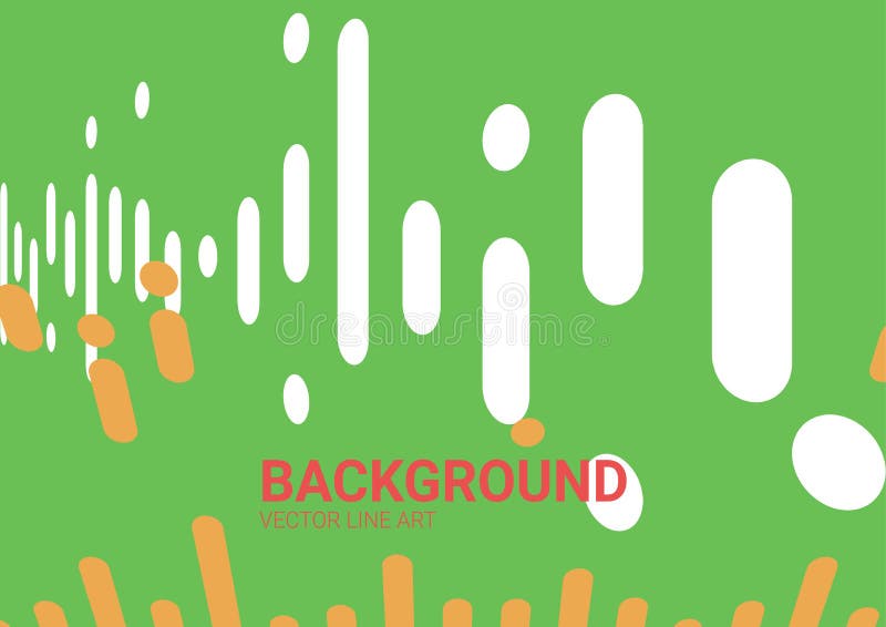 Abstract Background with Color Rounded Shapes. Vector Illustration ...