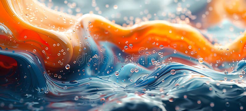 Abstract Background with Color Splash Patterns Stock Illustration ...