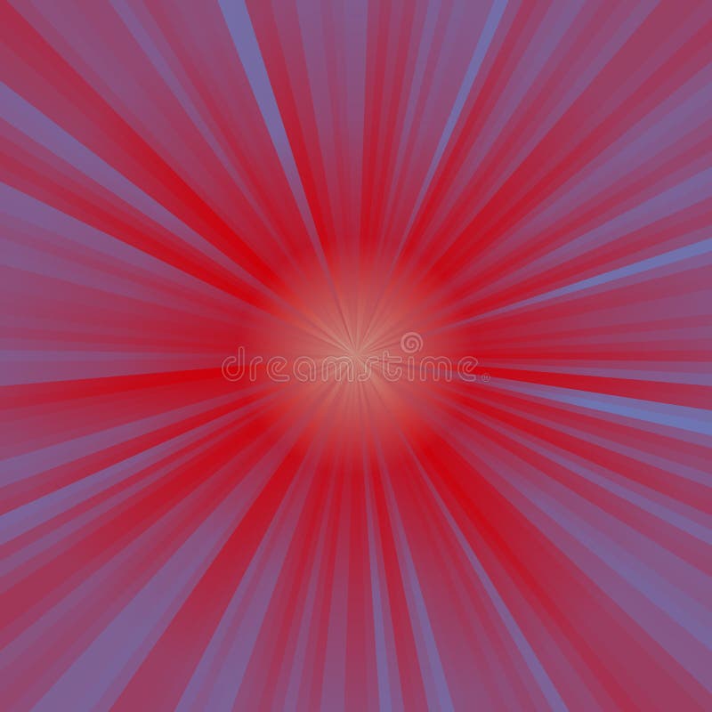 Abstract Background of Color Star Burst Rays Stock Illustration ...