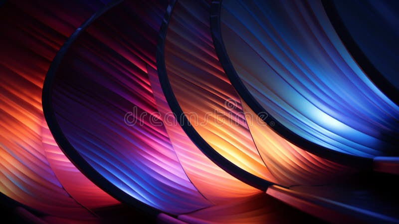 Abstract Background with Colored Highlights, Highlights, Clear and Soft ...