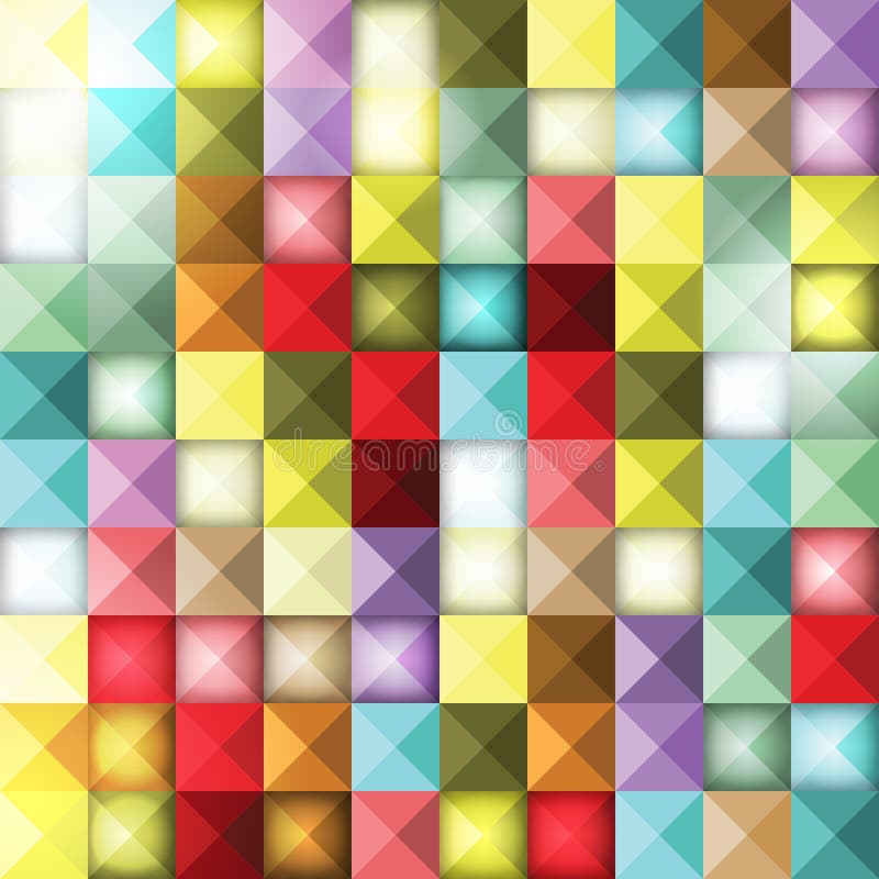 Abstract Background of Colored Squares Stock Vector - Illustration of ... Abstract Background of Colored Squares Stock Vector - Illustration of ...